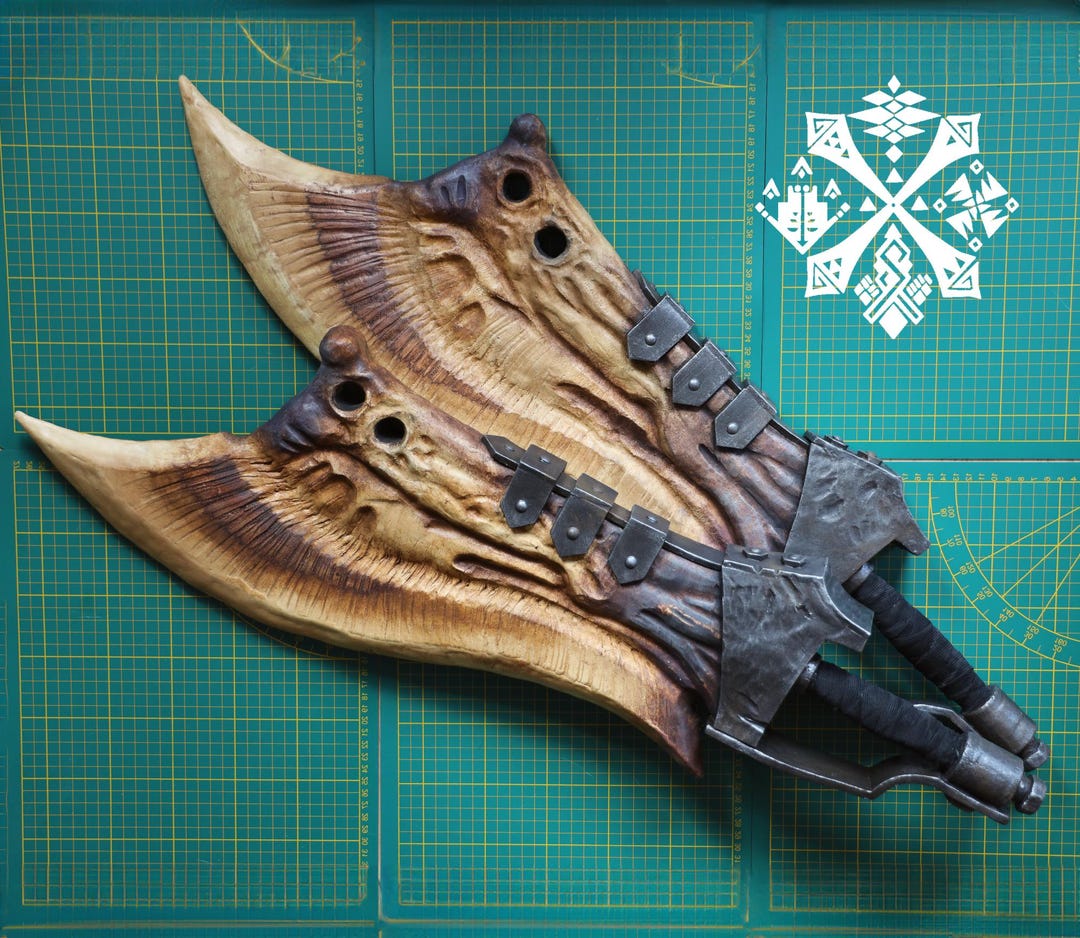 Monster Hunter World Bone Blades - Etsy