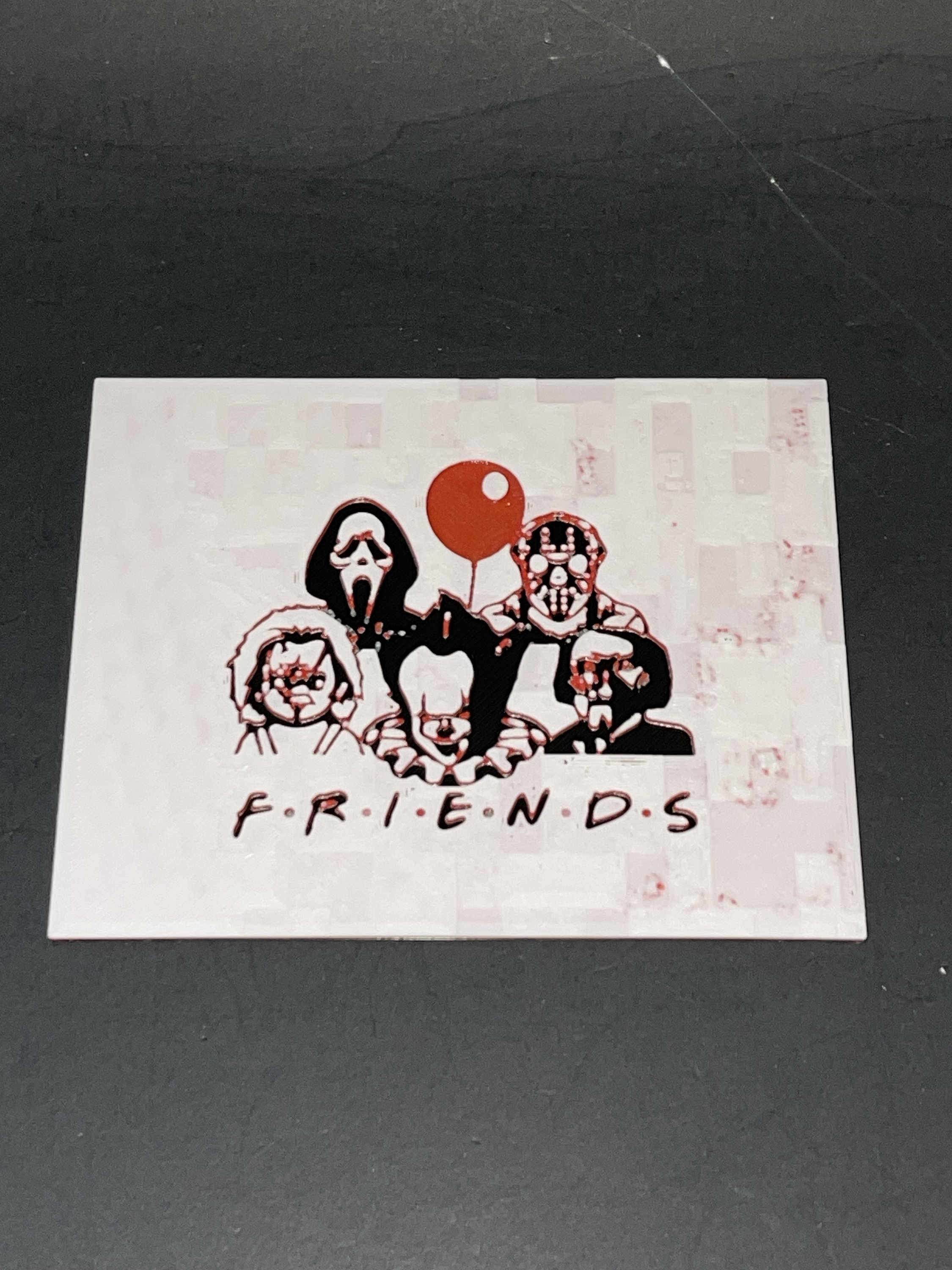 3D Printed Horror Friends Magnet - Etsy