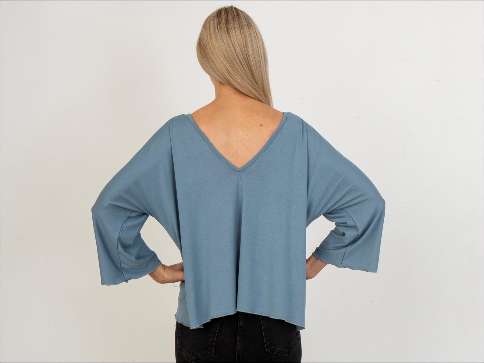 Loose Top Sewing Pattern With Tutorial | FREE SIZE | Easy Beginner ...