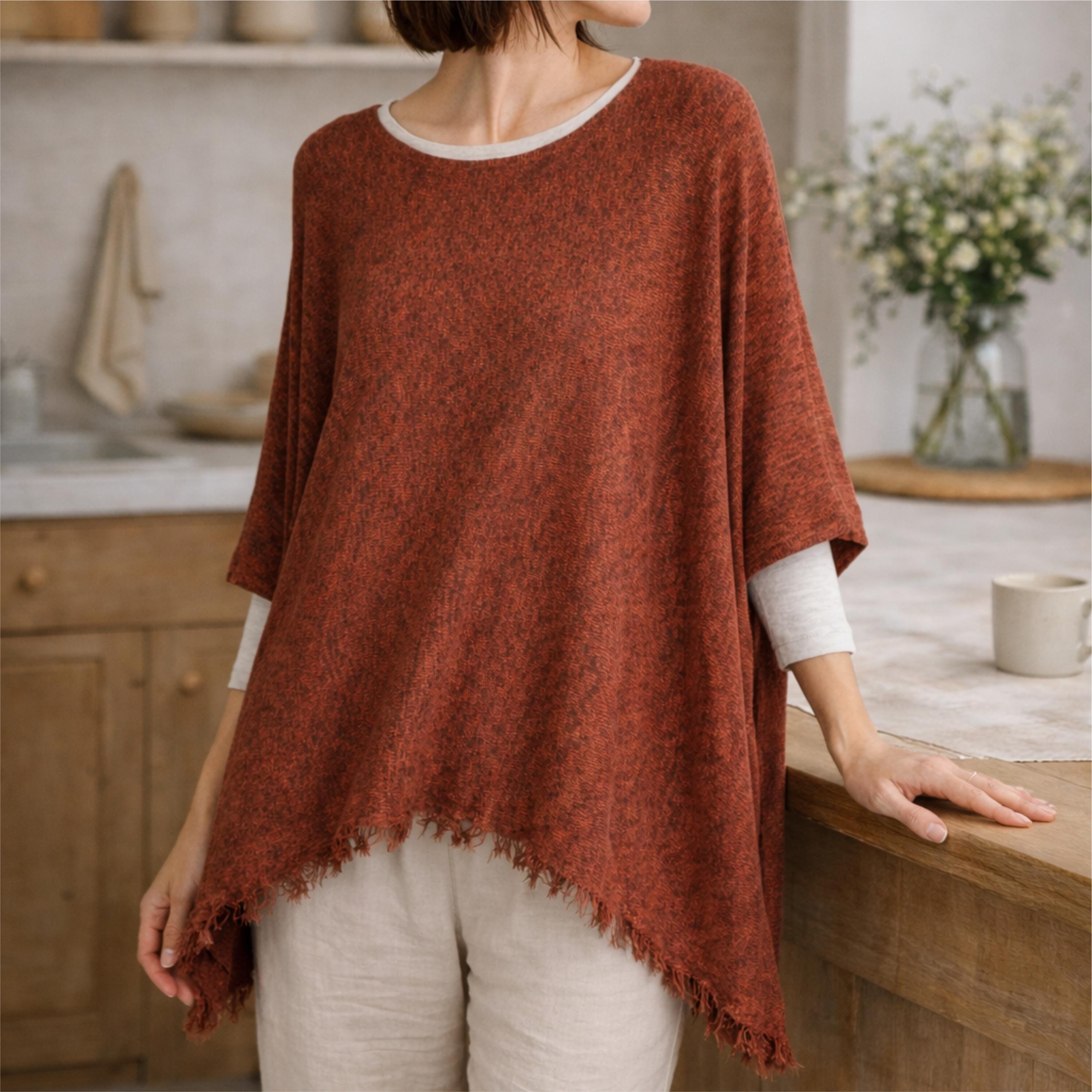 Loose Top Sewing Pattern PDF | Free Size XS–XXXL | Relaxed Fit Knit Top ...