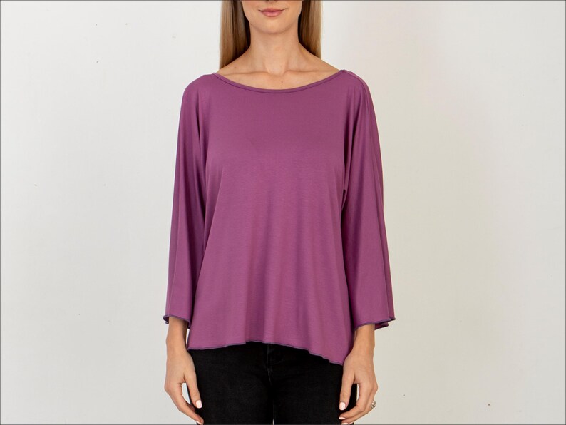Loose Top Sewing Pattern With Tutorial | FREE SIZE | Easy Beginner ...