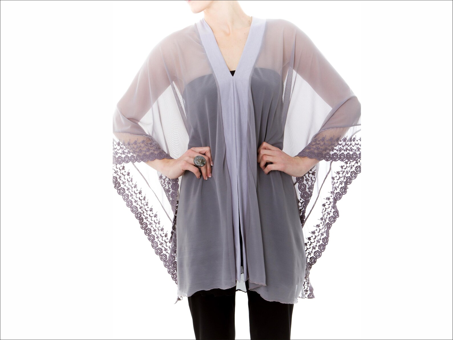 Poncho Sewing Pattern | FREE SIZE | Easy Beginner-friendly Sewing ...