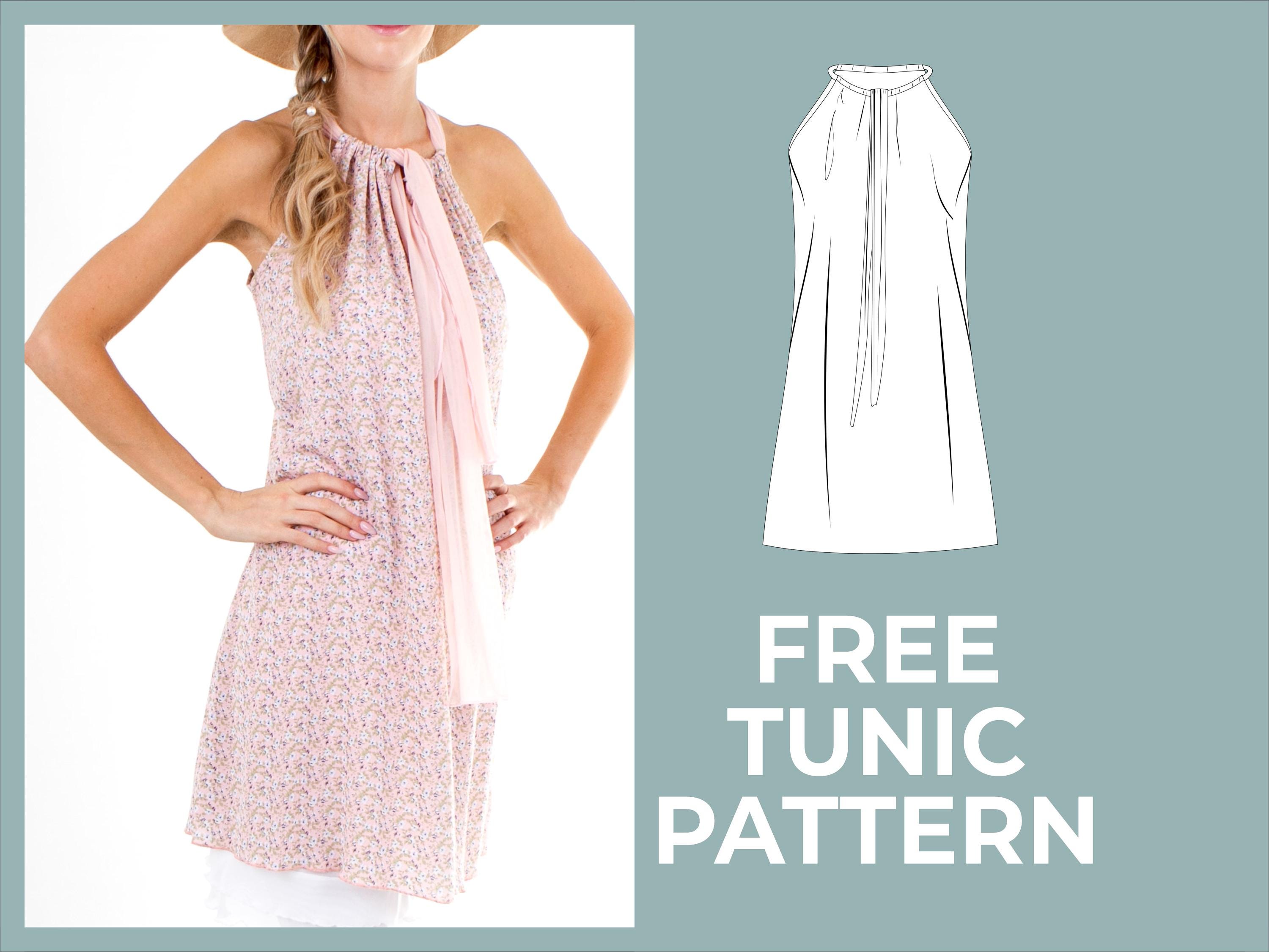 Poncho Sewing Pattern | FREE SIZE | Easy Beginner-friendly Sewing ...