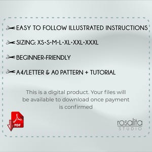 Melissa Maxi Dress Digital PDF Sewing Pattern With Tutorial |XS-XXXL ...