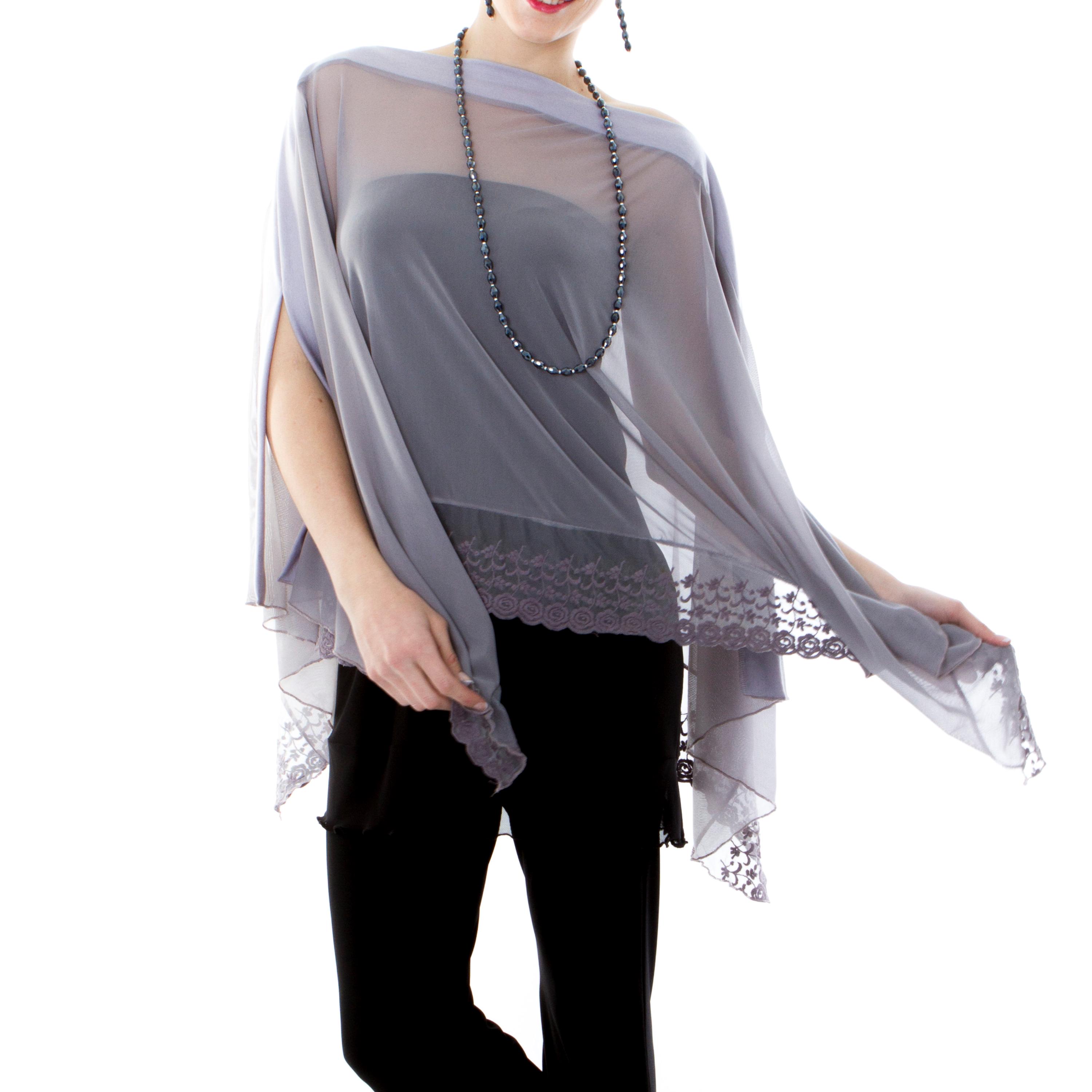 Poncho Sewing Pattern PDF | Convertible Quarter Turn Poncho | V Neck ...