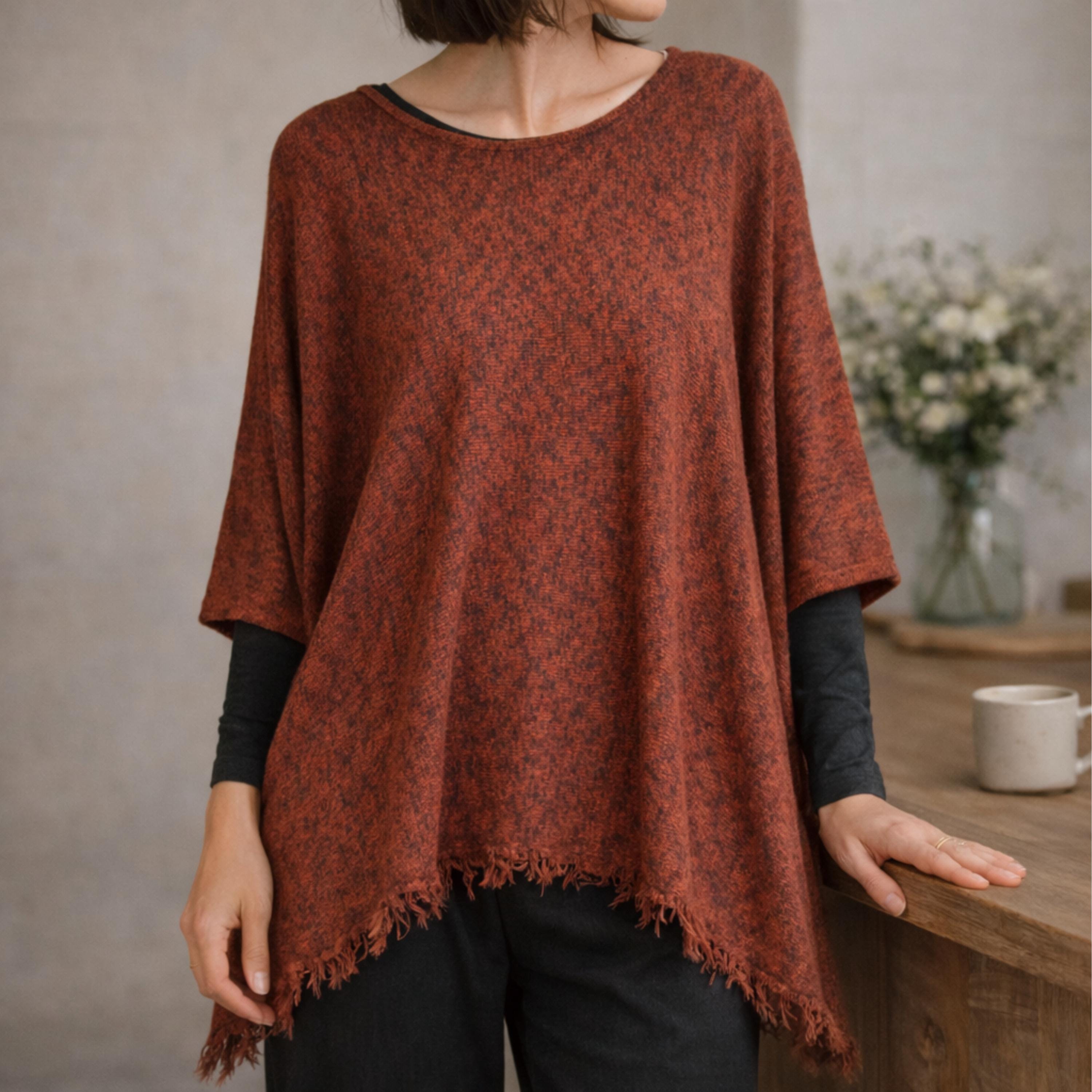 Loose Top Sewing Pattern PDF | Free Size XS–XXXL | Relaxed Fit Knit Top ...