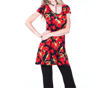 A-line Tunic Sewing Pattern. Digital PDF Sewing Pattern With Tutorial ...