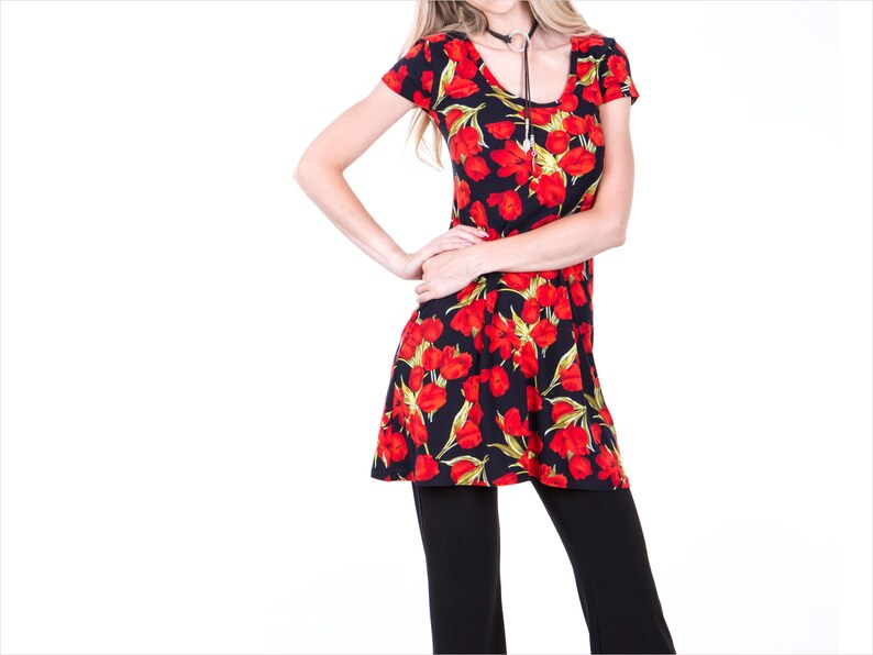 A-line Tunic Sewing Pattern. Digital PDF Sewing Pattern With Tutorial ...