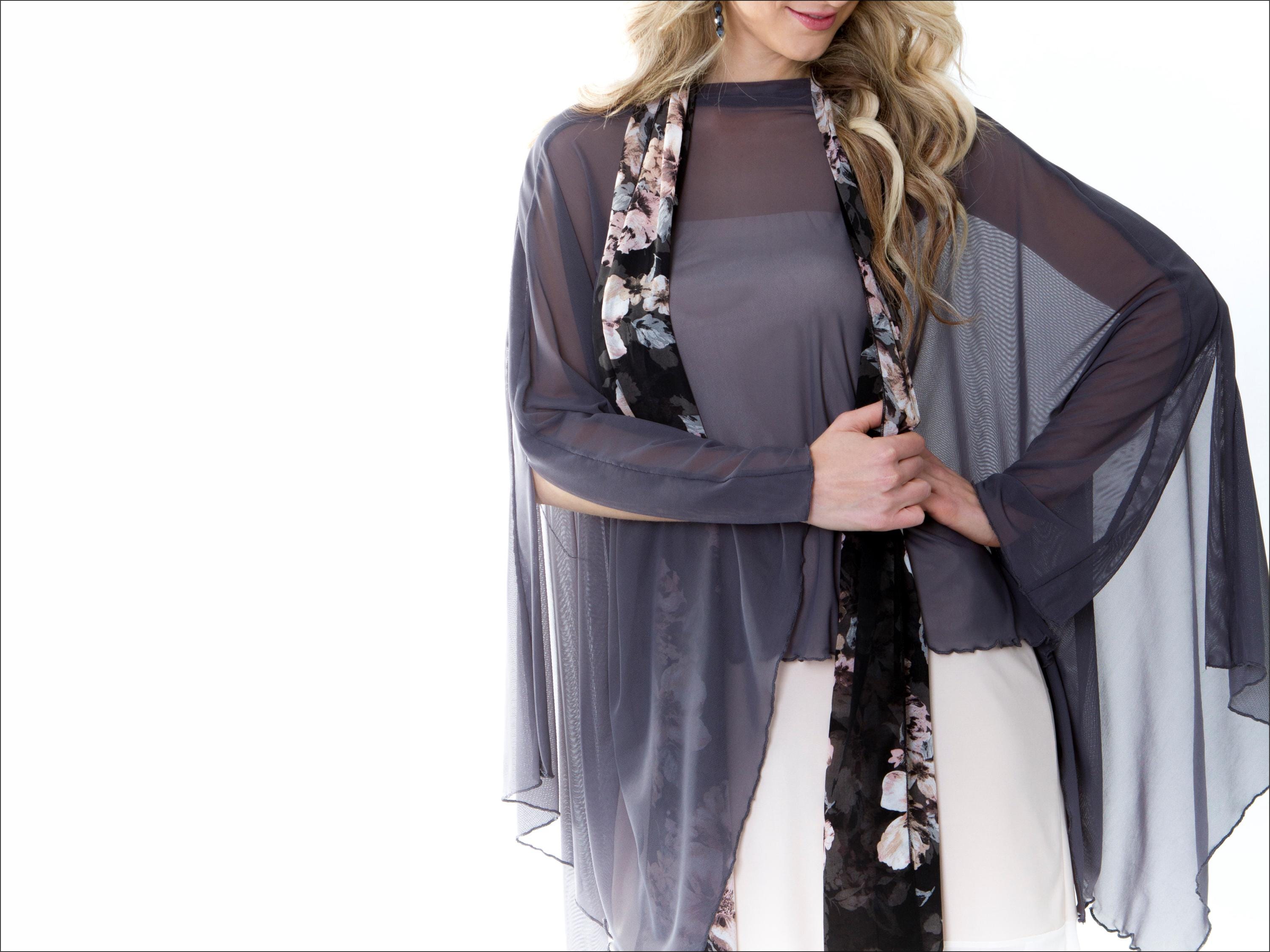 Poncho Sewing Pattern | FREE SIZE | Easy Beginner-friendly Sewing ...