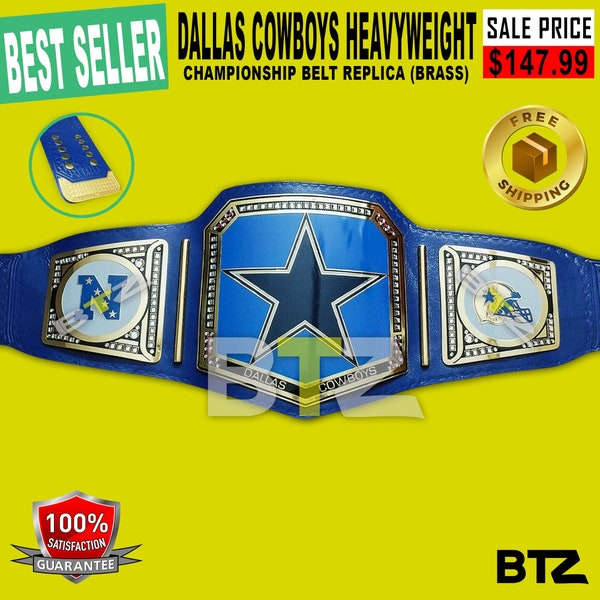 Dallas Cowboys Wwe Belt - Etsy