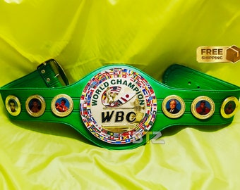 WBC World Boxing Championship Belt Adult Size Title Belt - Etsy
