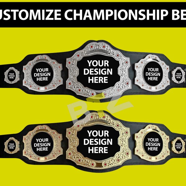 Ufc Custom Belt - Etsy