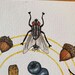 Original Bugs, Acorns Watercolour Illustration/ Leaves/ Nature ...
