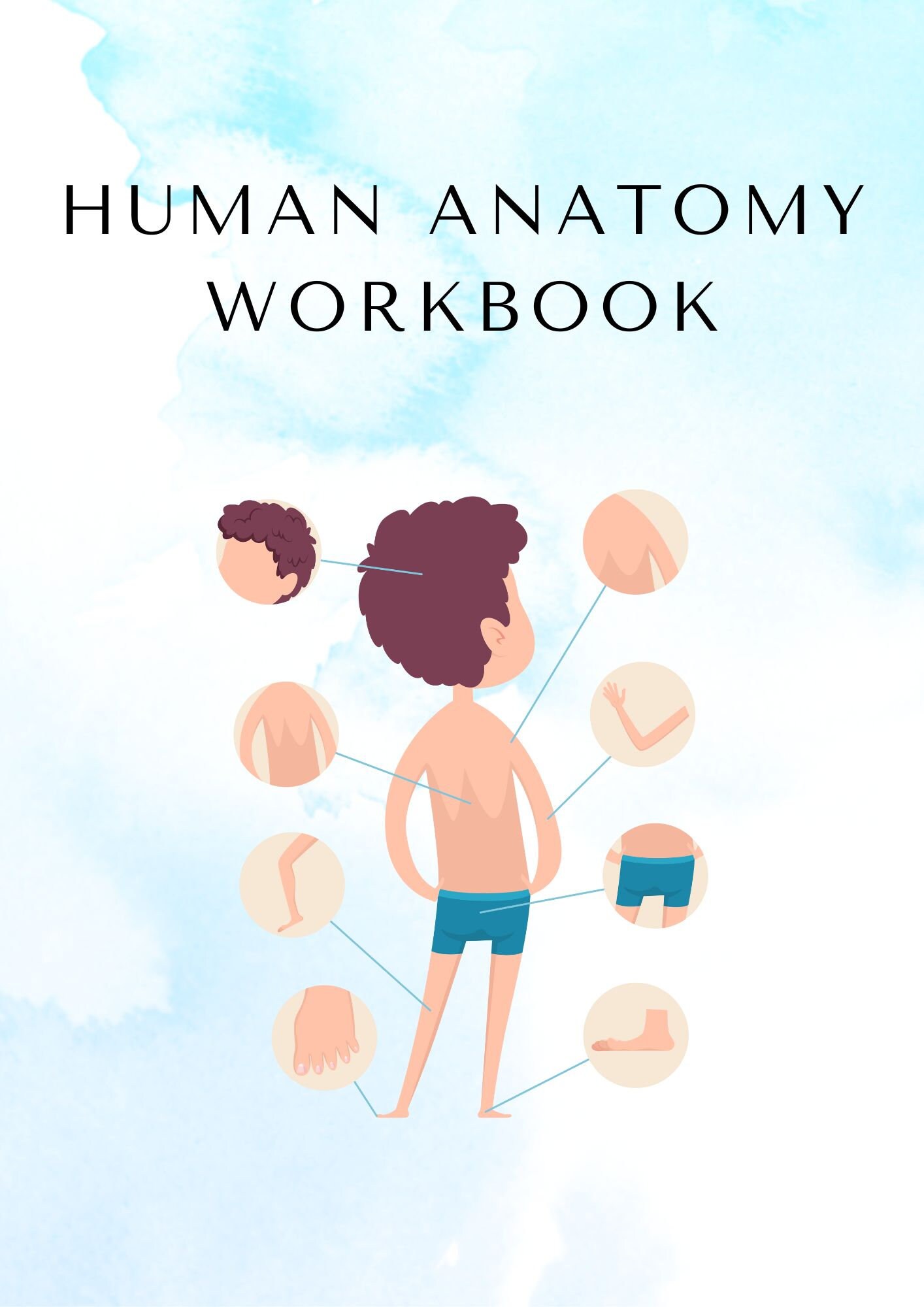 Human Anatomy Educational Workbook - Etsy