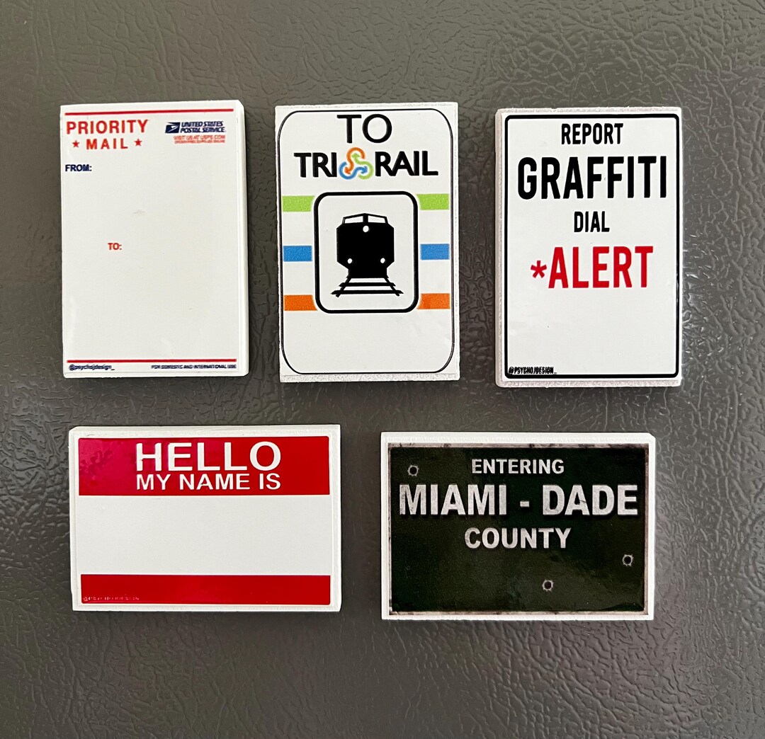 Graffiti Magnet, Graffiti Sign Magnet, Graffiti, Street Art, Magnet - Etsy