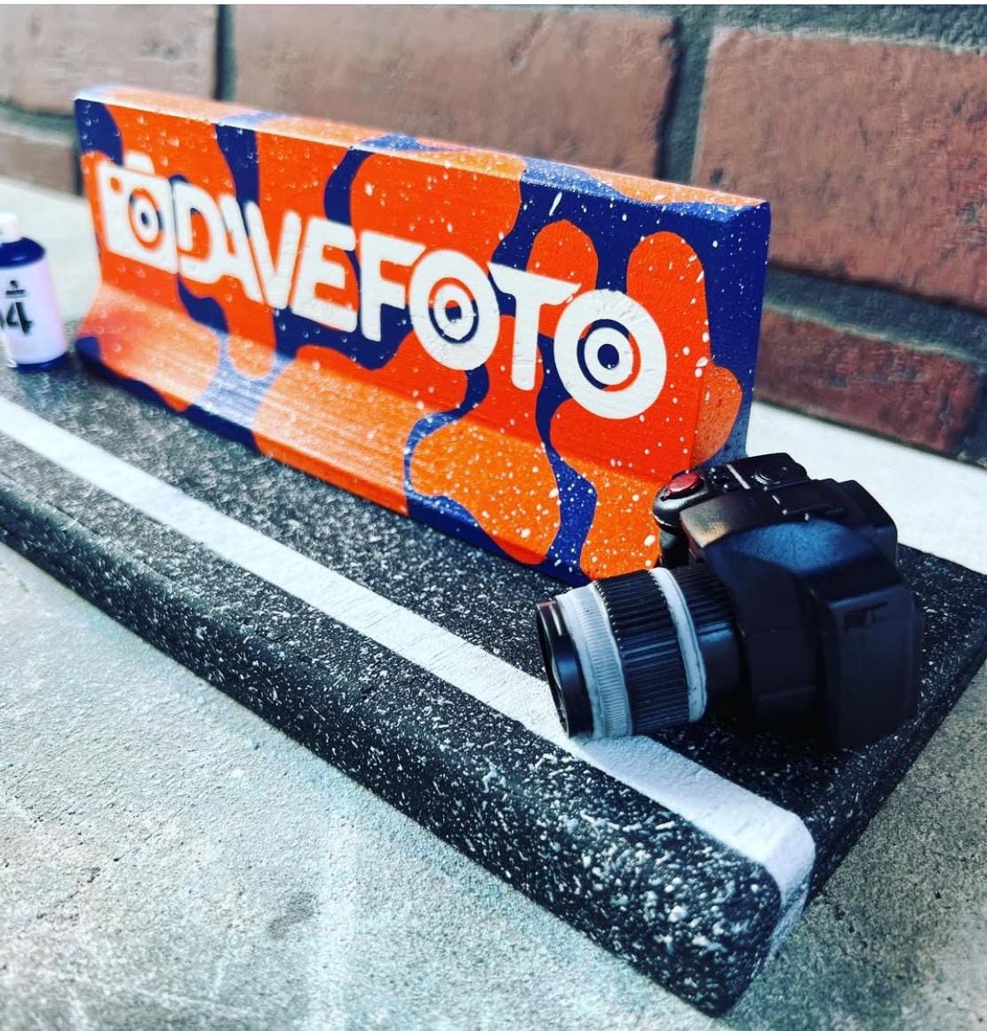 Graffiti Traffic Barrier, Jersey Barrier, Mini Fingerboard Concrete ...