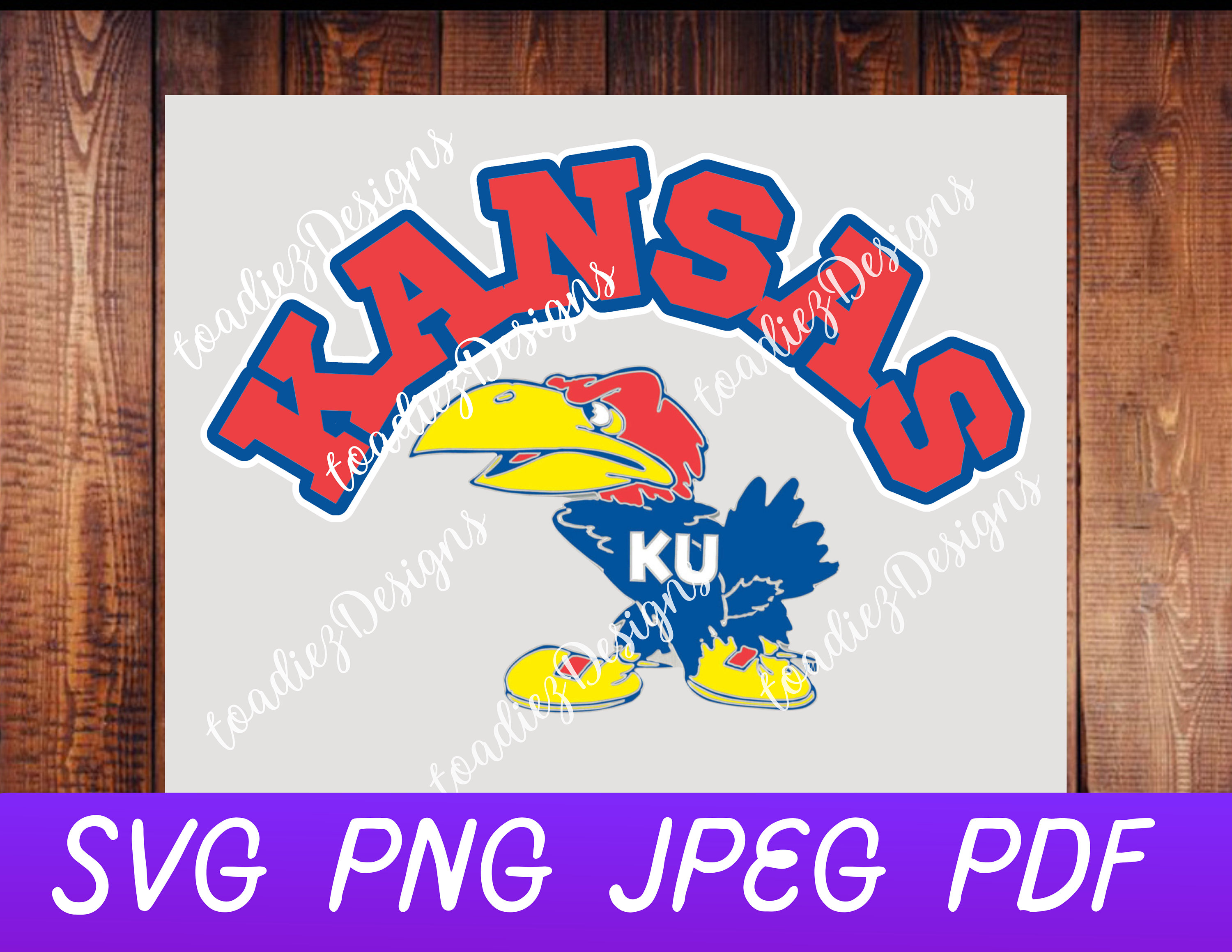 KU, University of Kansas Design, 1941 Jayhawk, Svg, Png, Jpeg Pdf Great ...