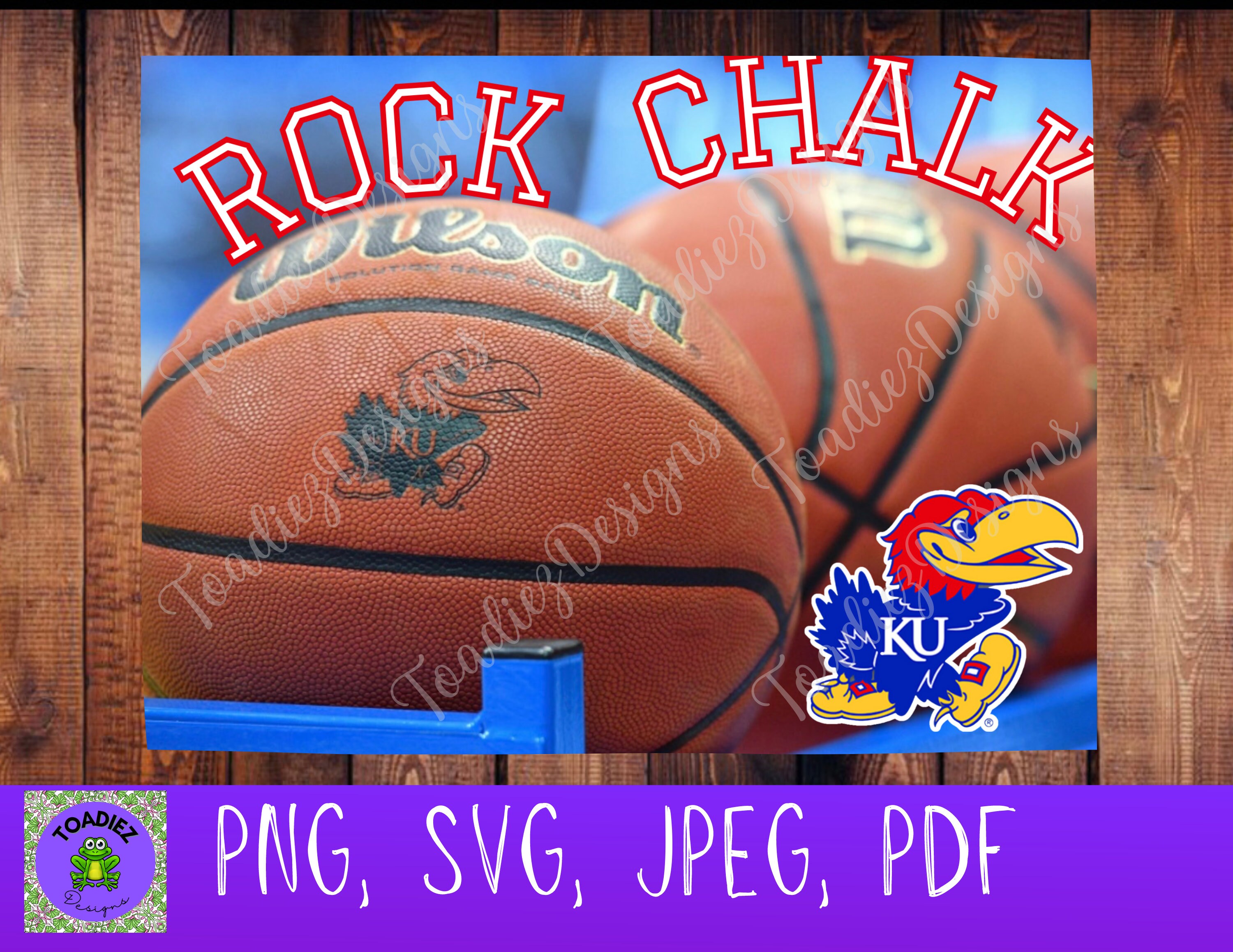 Rock Chalk Jayhawk Basketball Design Best for Sublimation - Etsy