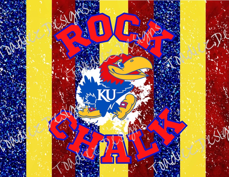 Two Designs Rock Chalk Jawhawk University of Kansas, KU, Jayhawks, NOT ...