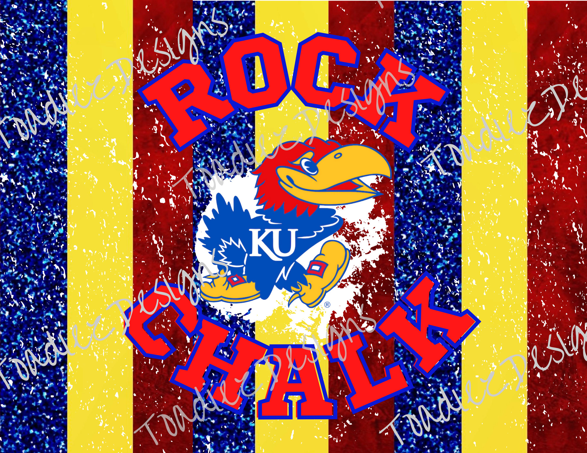 Two Designs Rock Chalk Jawhawk University of Kansas, KU, Jayhawks, NOT ...