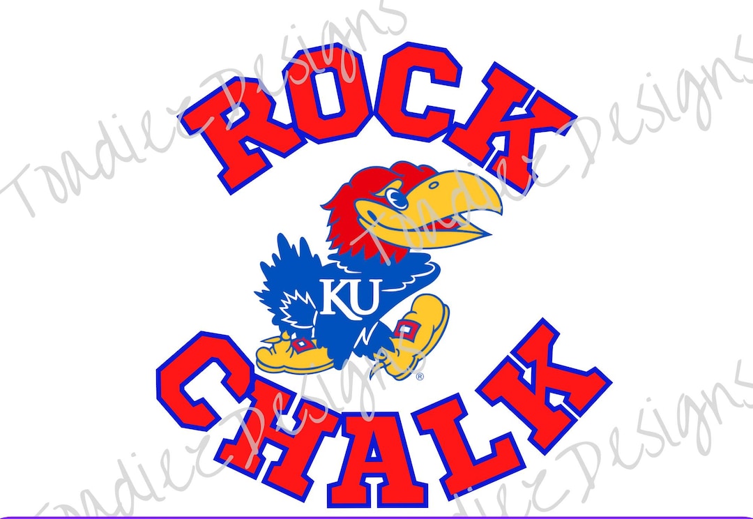Two Designs Rock Chalk Jawhawk University of Kansas, KU, Jayhawks, NOT ...