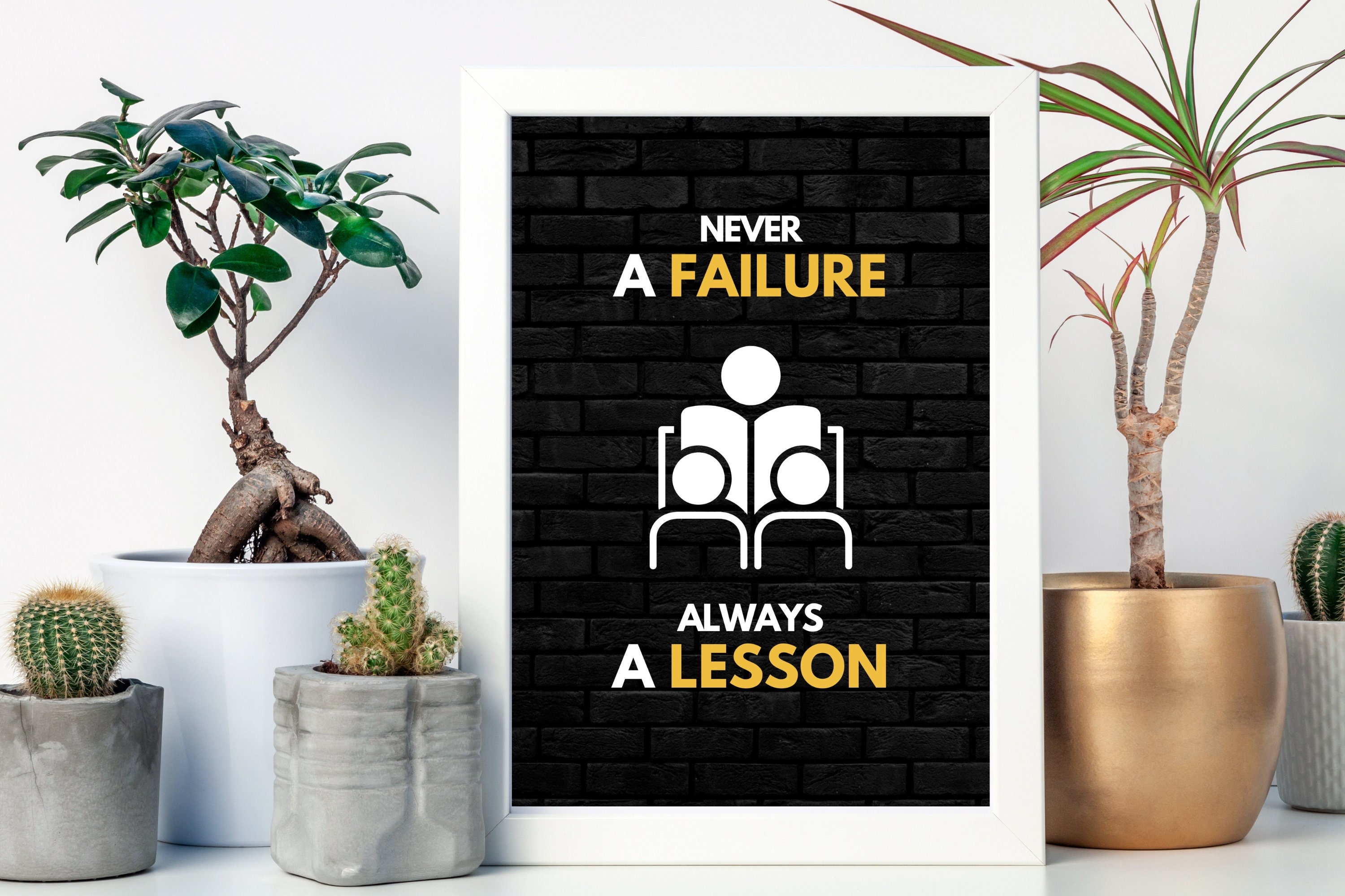 Digital Printable Poster for Motivation, Mindset, Desicion, for Home ...