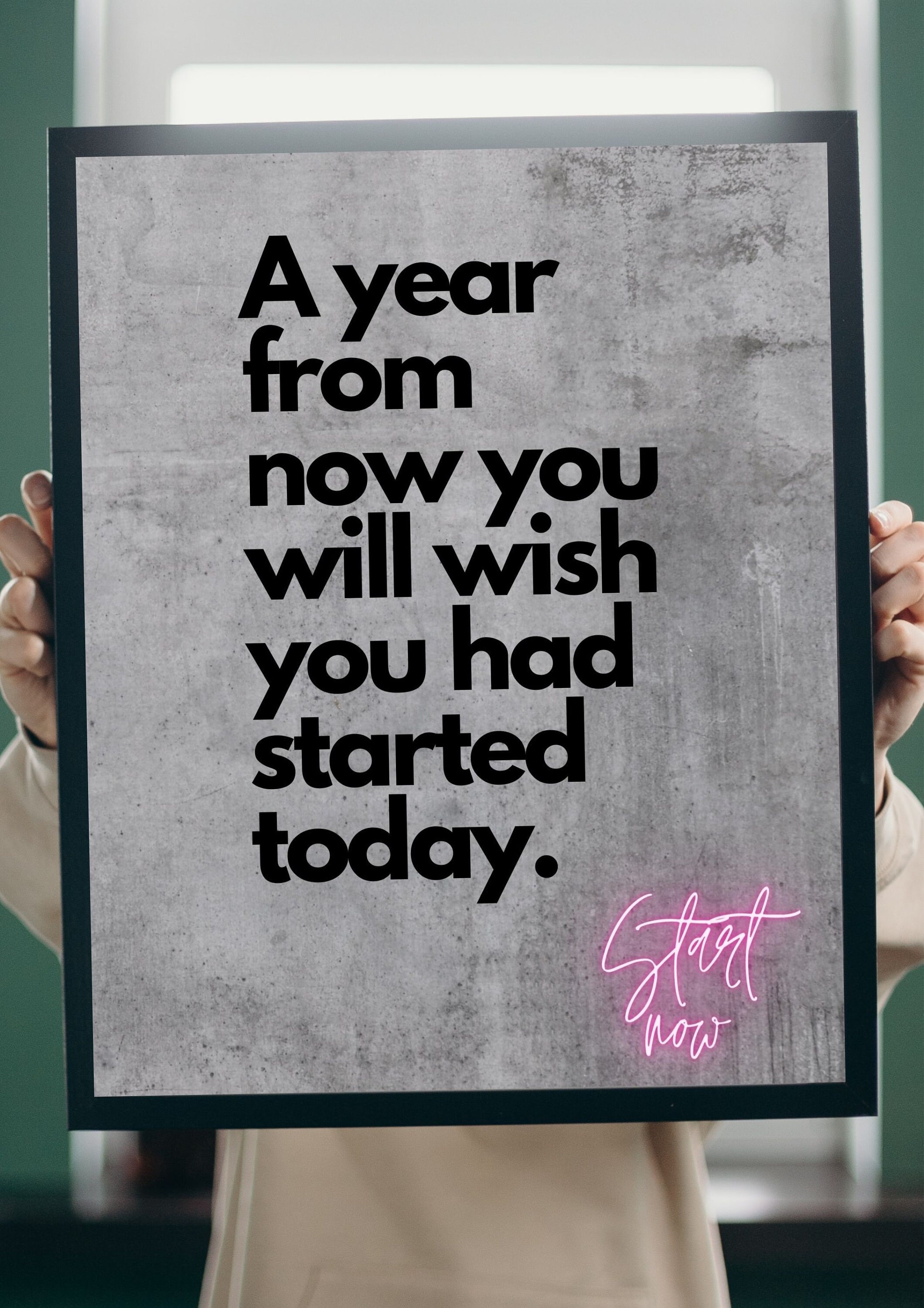 Digital Printable Poster for Motivation, Mindset, Desicion, for Home ...