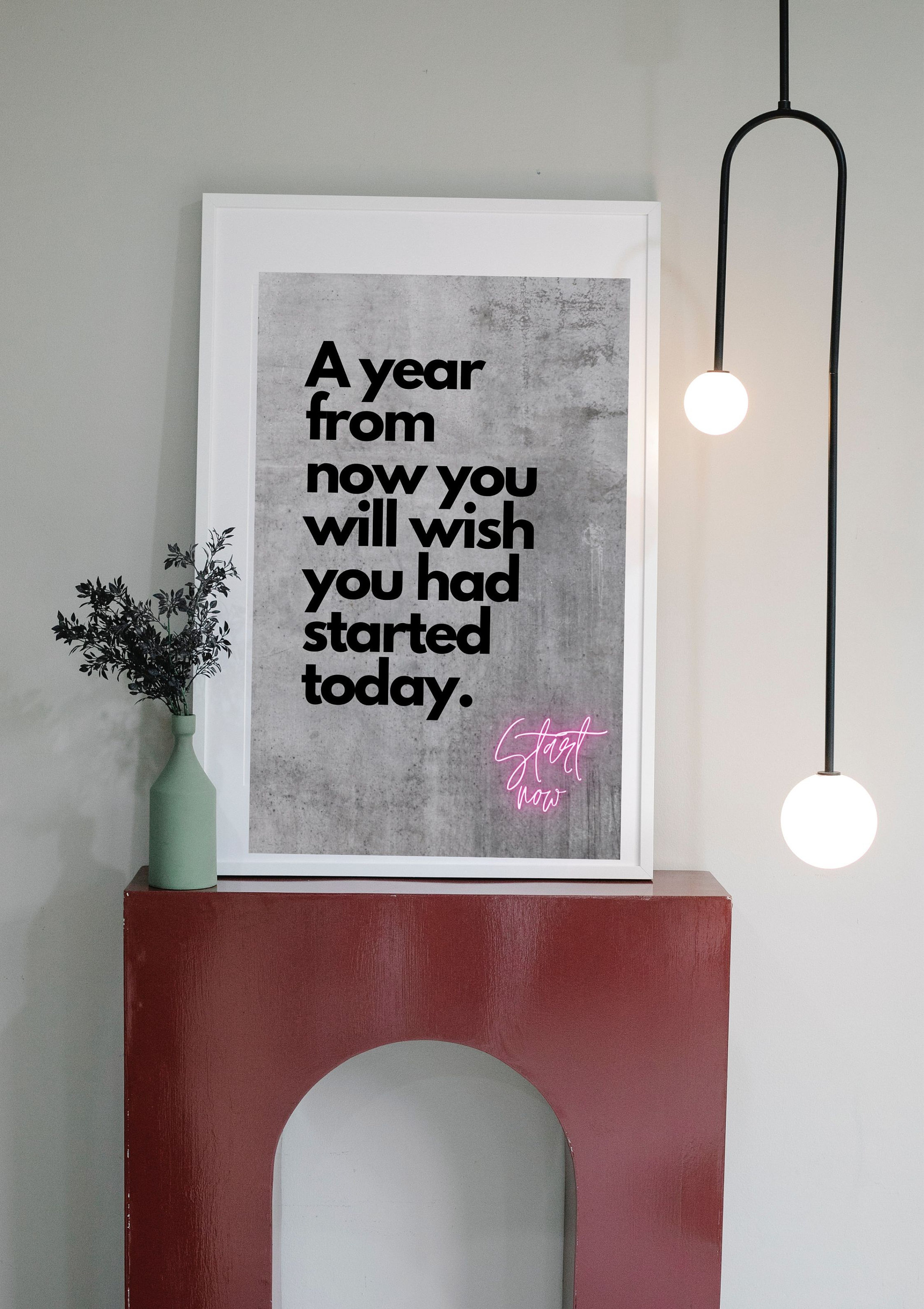 Digital Printable Poster for Motivation, Mindset, Desicion, for Home ...