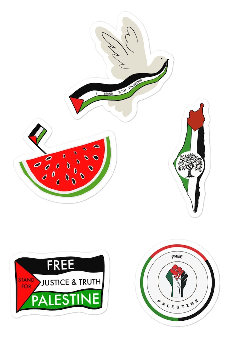 Free Palestine Sticker Pack Palestine Bird Sticker - Etsy