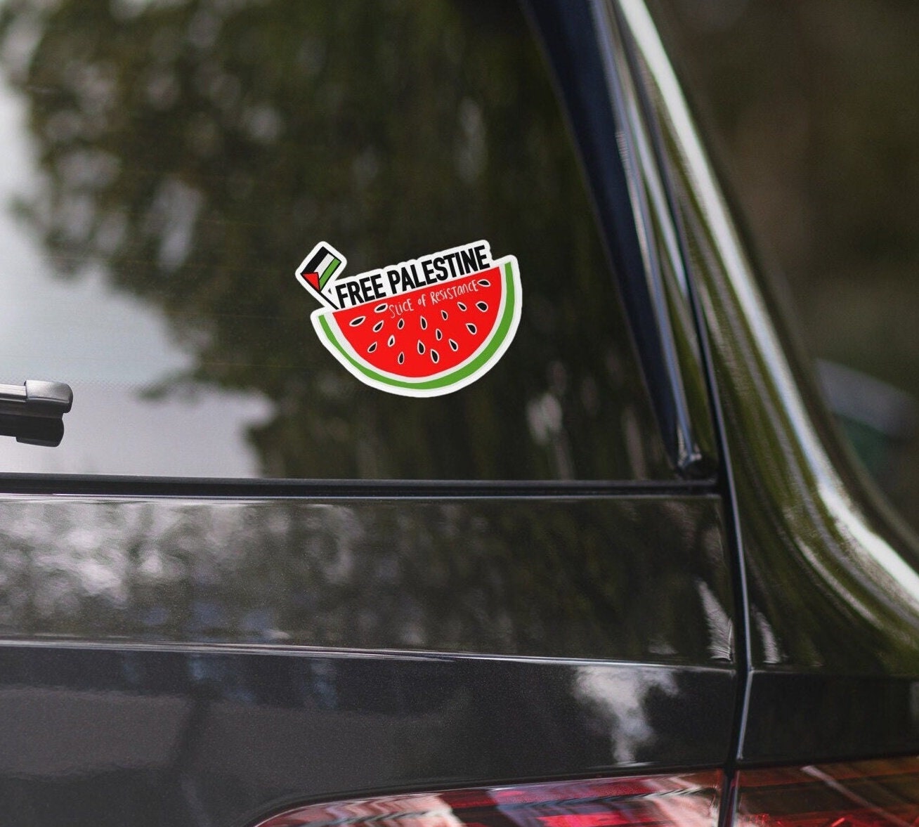 Free Palestine Flag Watermelon Sticker - Etsy