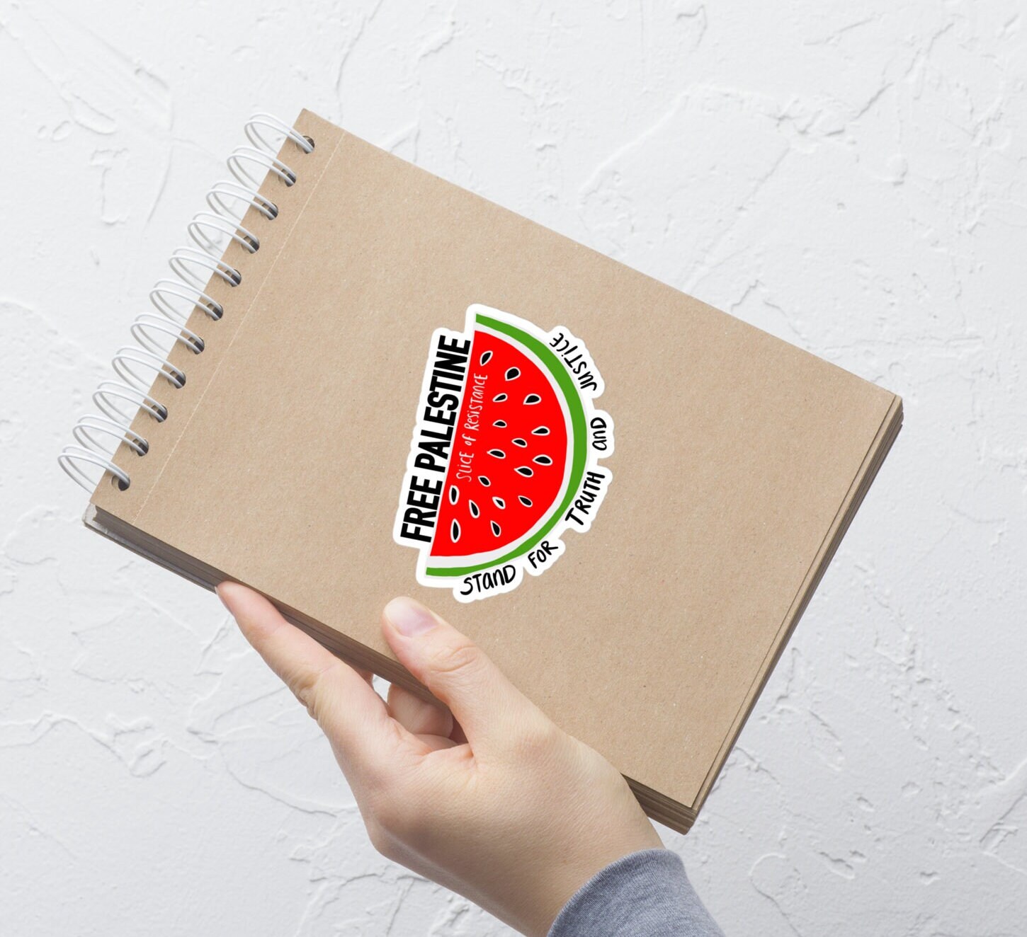 Free Palestine Watermelon Resistance Sticker - Etsy