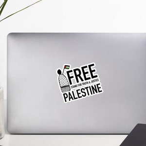 Free Palestine Keffiyeh Flag Sticker - Etsy