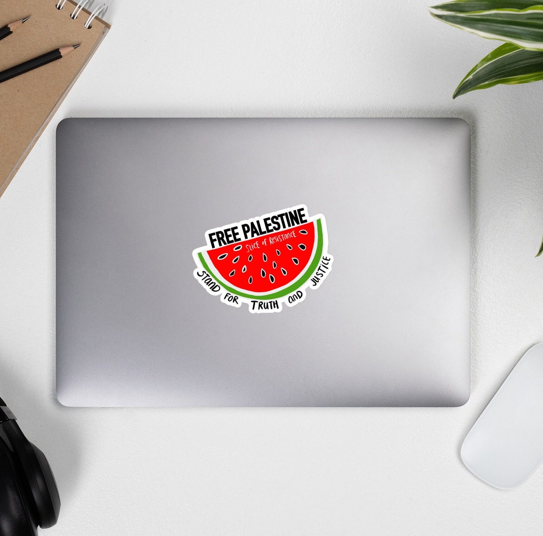 Free Palestine Watermelon Resistance Sticker - Etsy