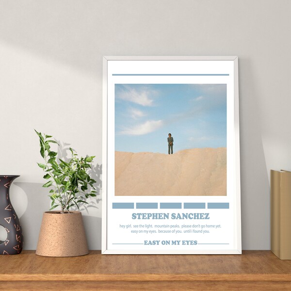 Sanchez Album Poster - Etsy UK