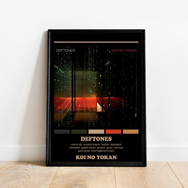 Deftones Poster - Etsy