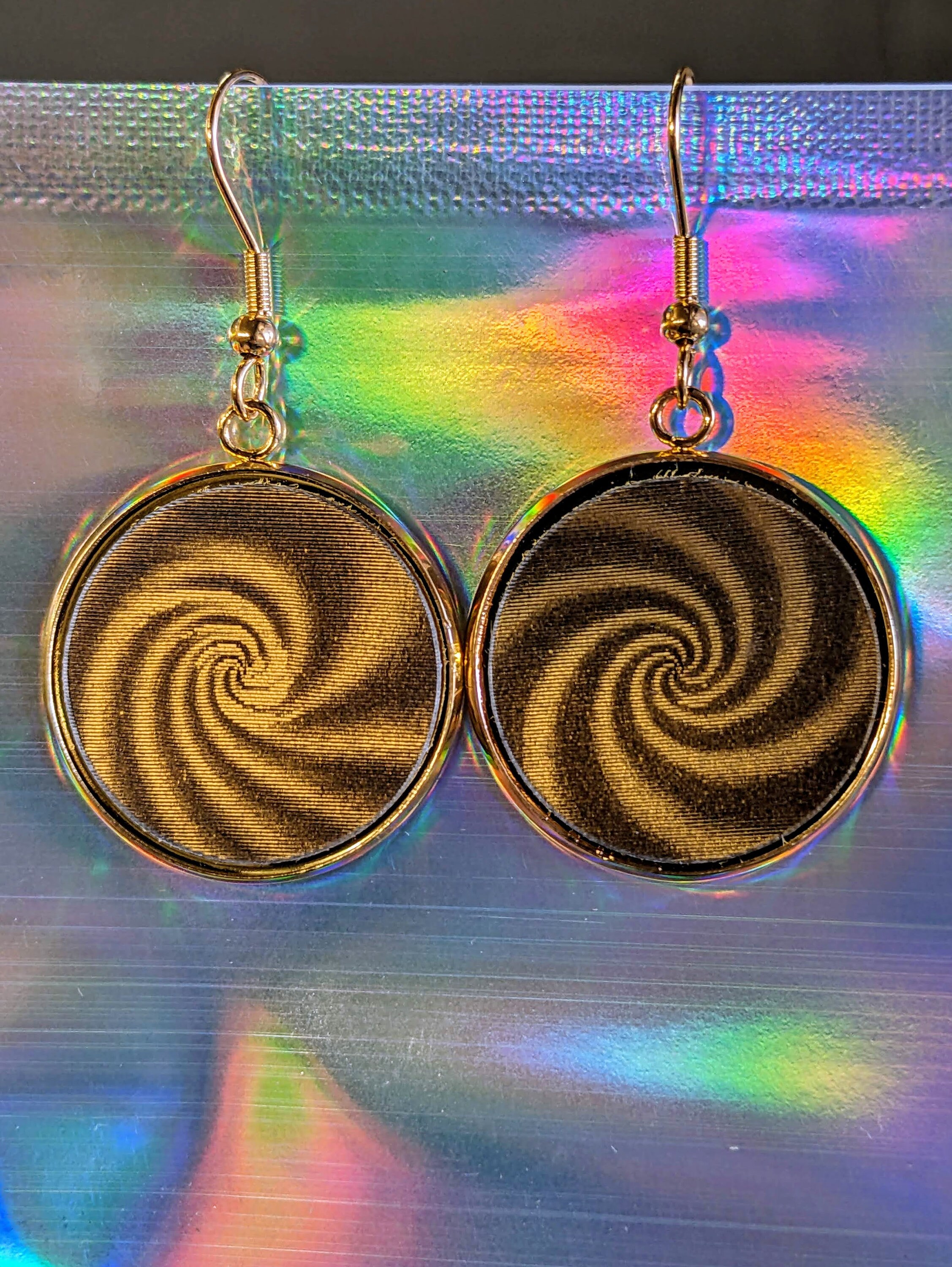 RARE HYPNO-COIN Vintage 1960s Psychedelic Lenticular Trippy Vari-vue ...