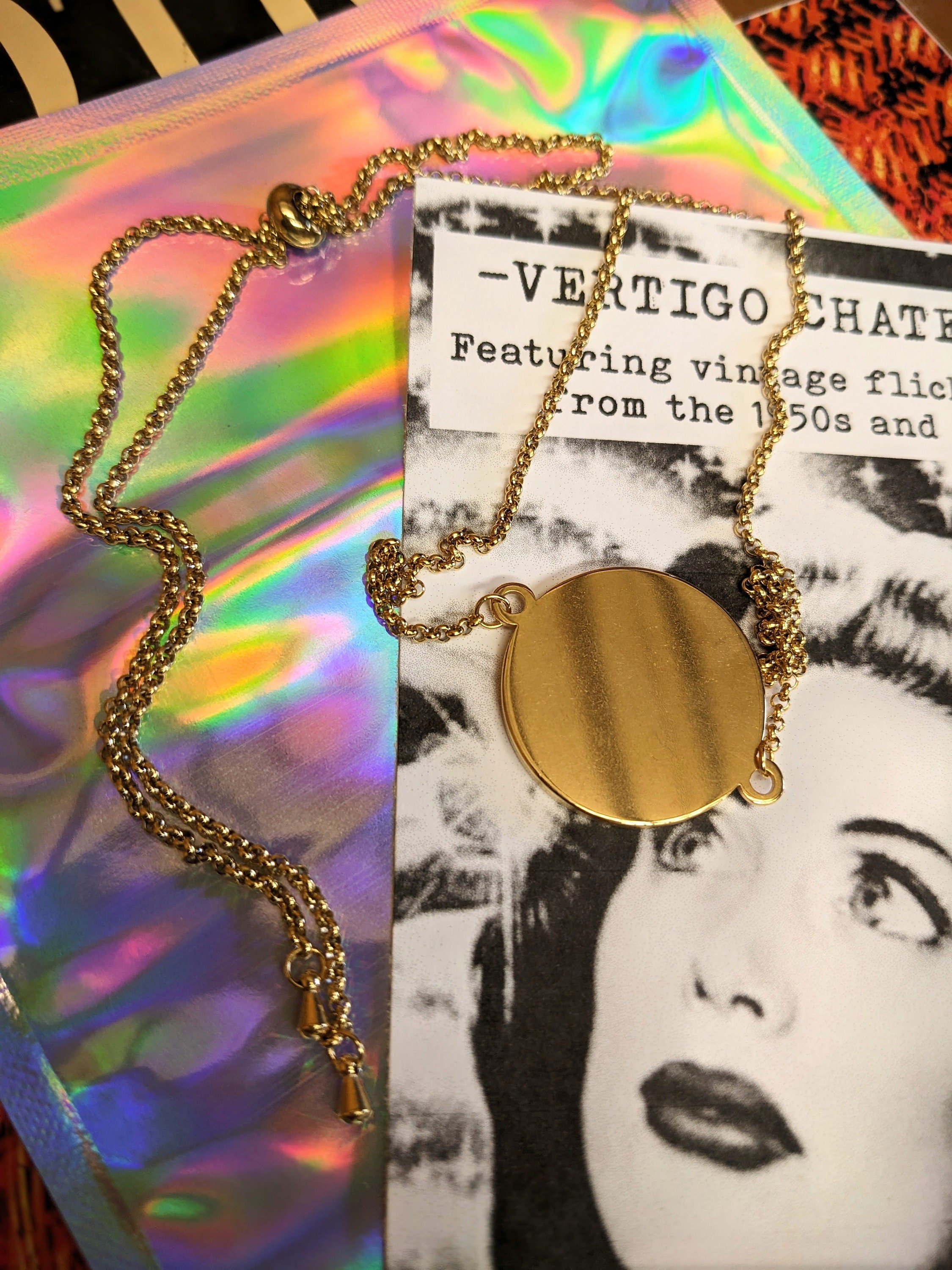 RARE HYPNO-COIN Vintage 1960s Psychedelic Lenticular Trippy Vari-vue ...