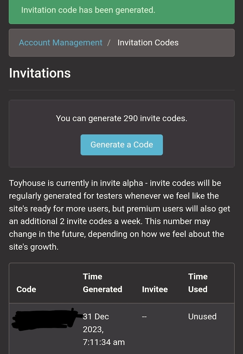 Same Day Toyhou.se Invite Codes! (+ Bulk!) - Etsy