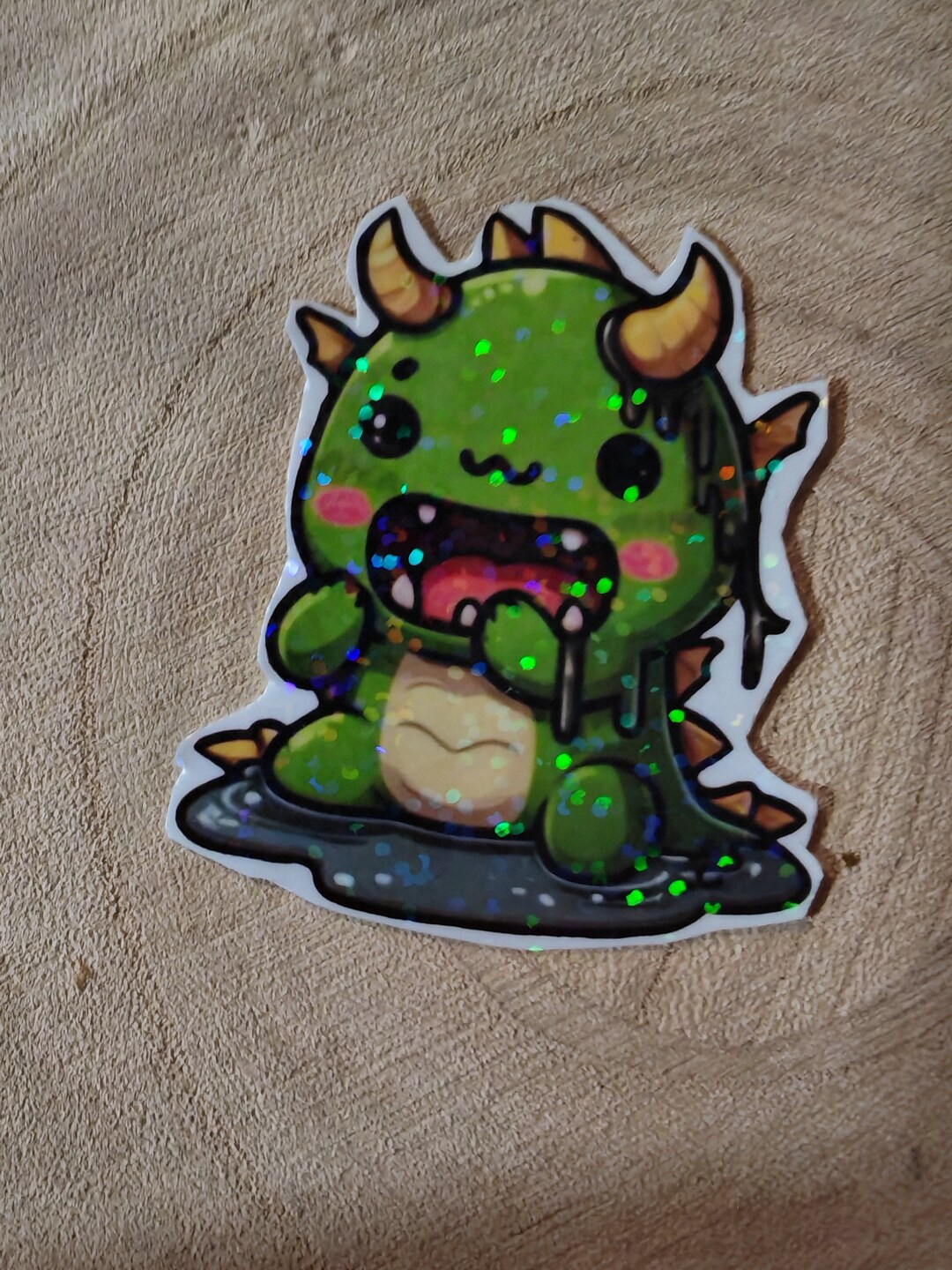 Swamp Monster Sticker Anime Style Various Colours Cute Kawaii - Etsy