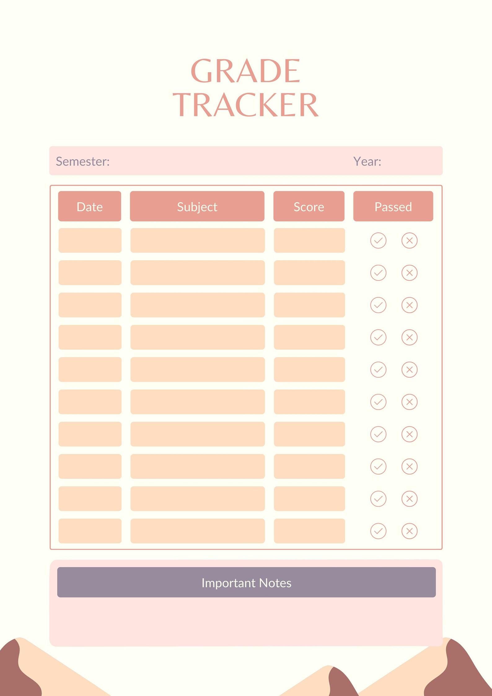 Cute and Pastel Digital, Printable Study Planner - Etsy
