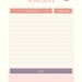Cute and Pastel Digital, Printable Study Planner - Etsy