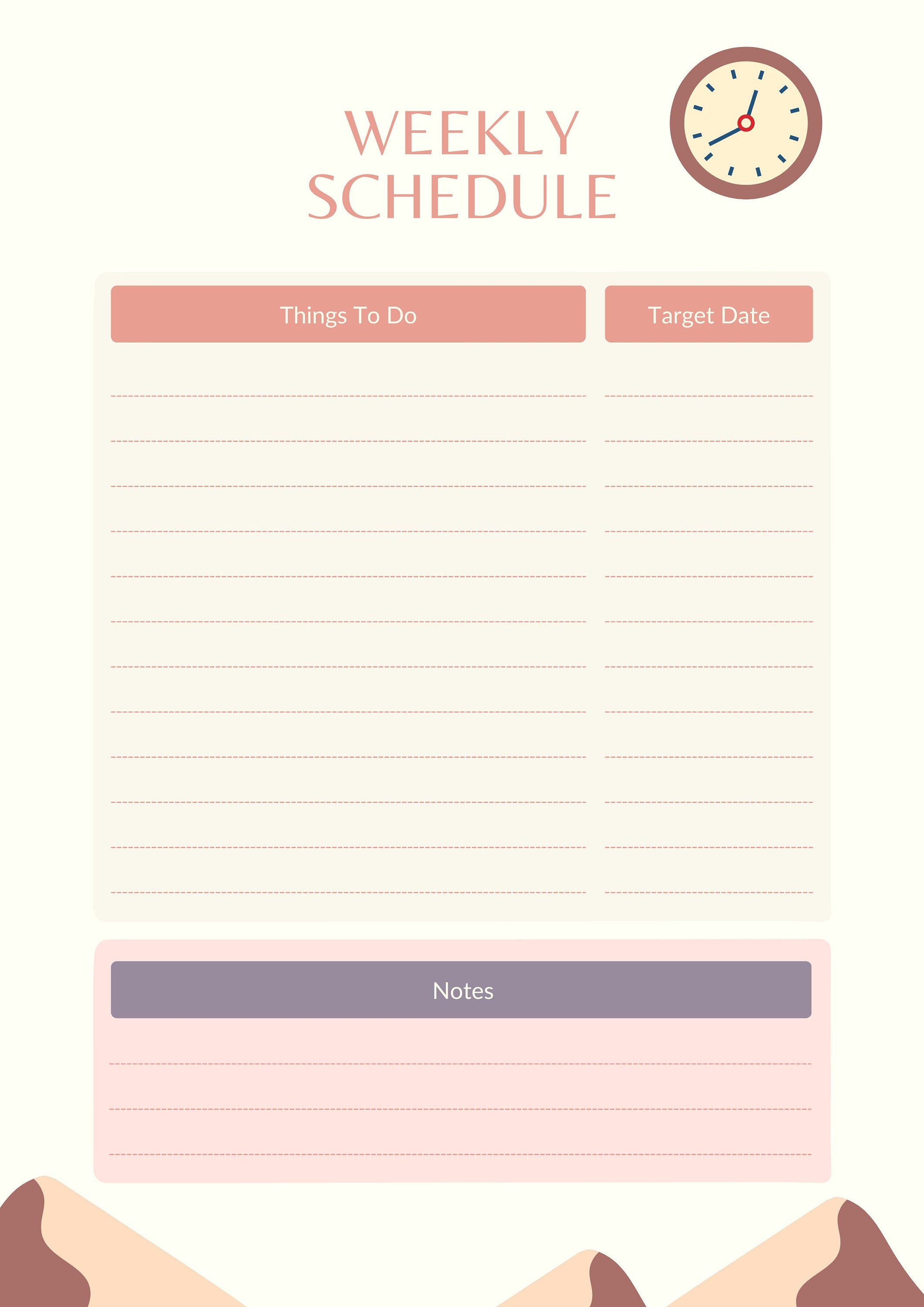 Cute and Pastel Digital, Printable Study Planner - Etsy