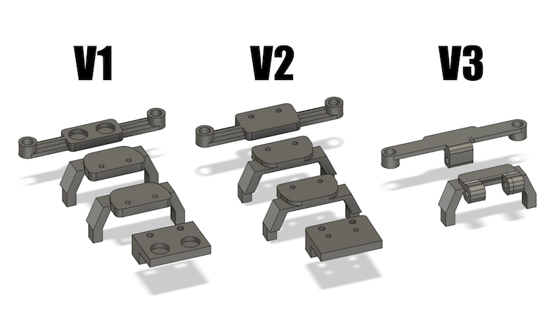 3D Printed Mount for CXD D12 Mini Body on FMS Max Smasher - Etsy