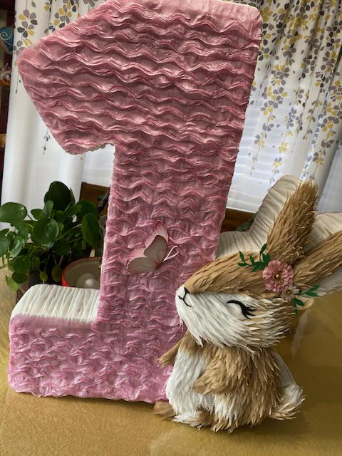 Bunny Theme Piñata, Bunny Piñata, Number Piñata - Etsy