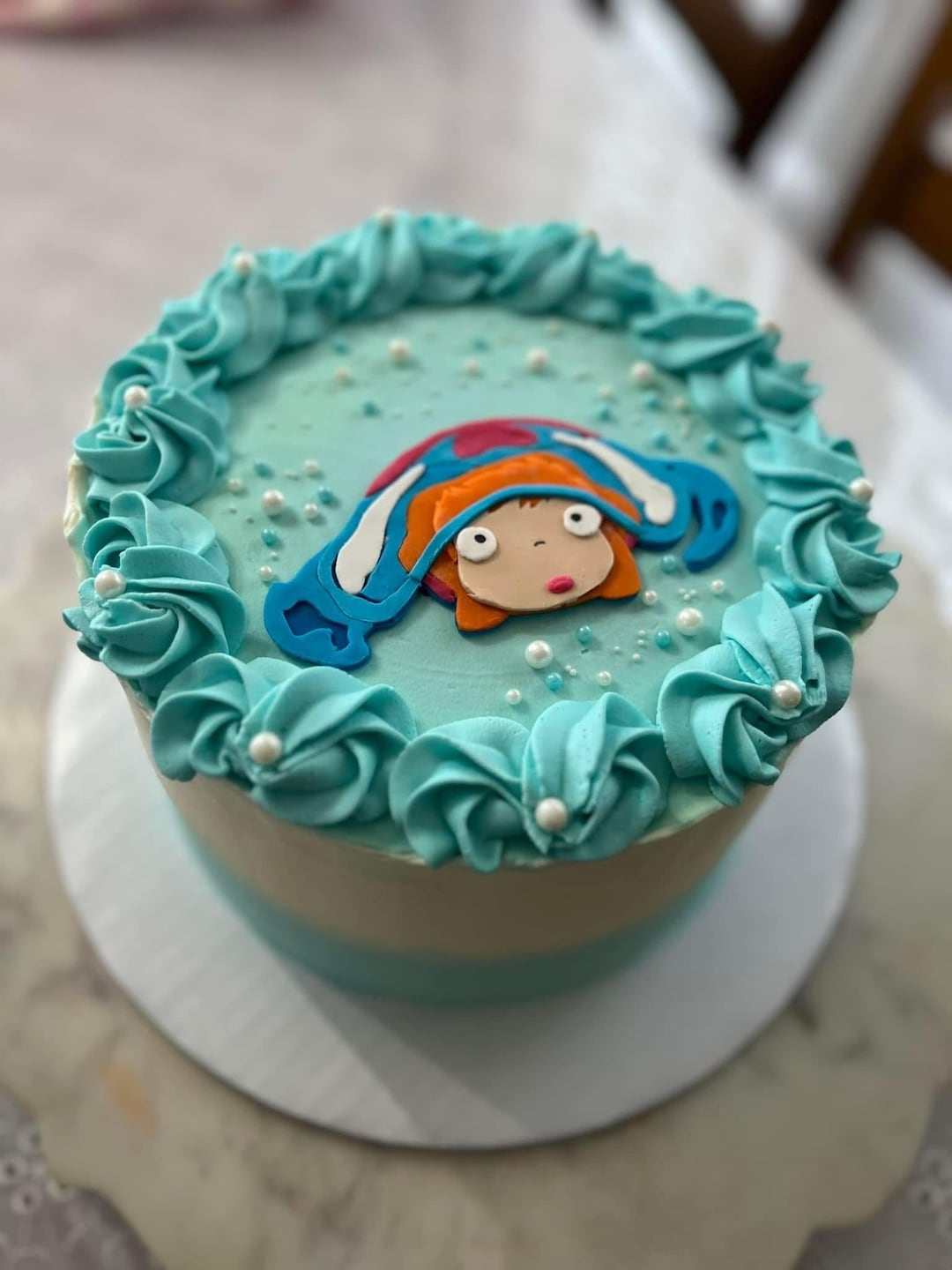 Edible Ponyo Cake Topper - Etsy