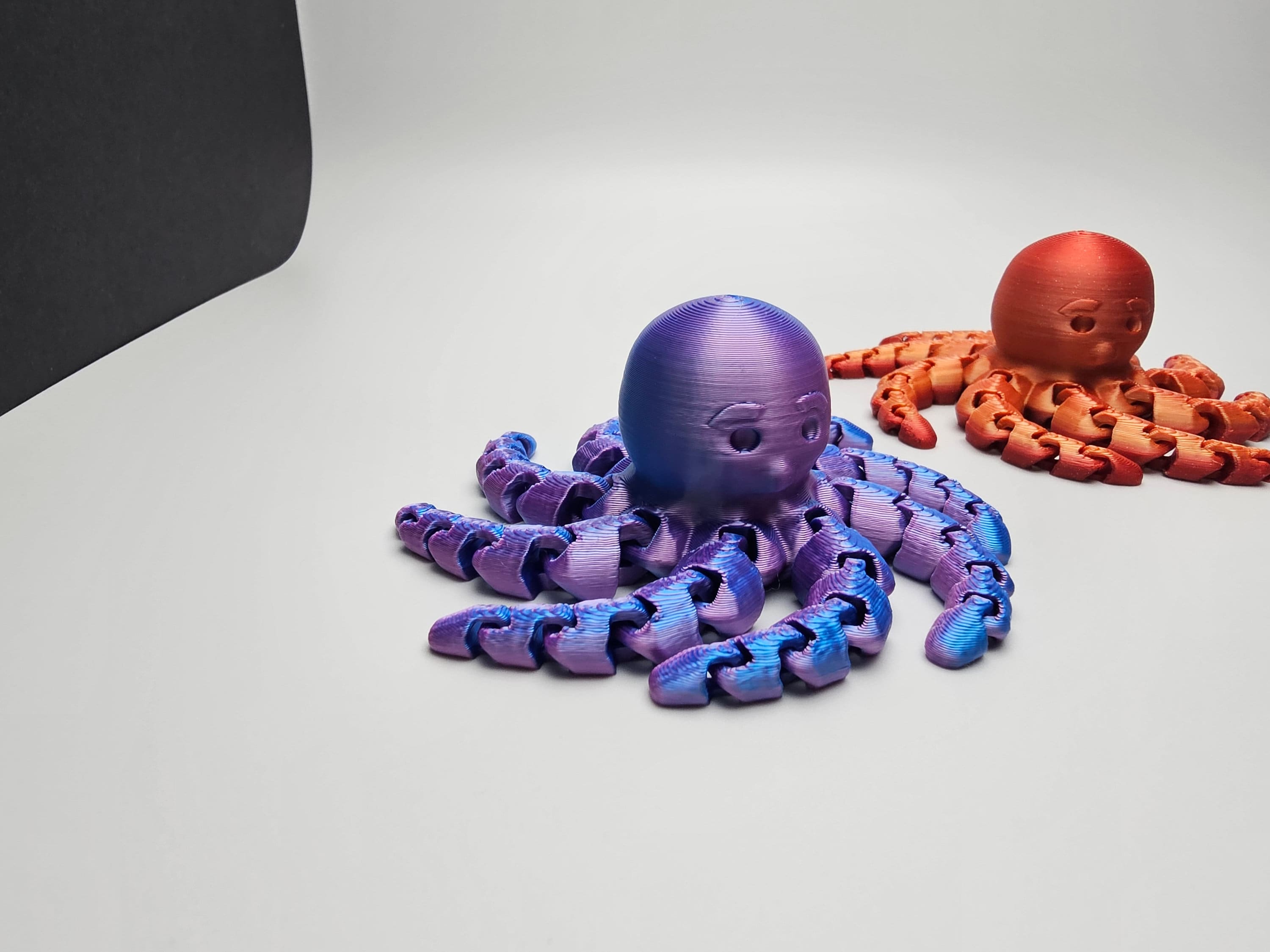 Multi-pack Octopus Fidget Toy: A 3D Printed Fun Finger Puppet and Decor ...