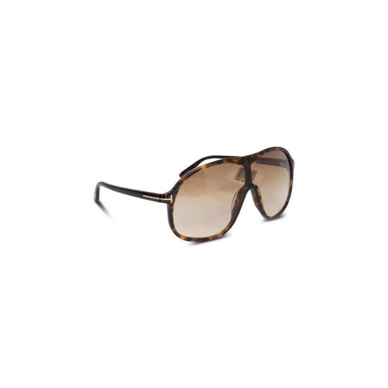 Tom Ford Drew Tortoise Oversized Aviator Sunglasses - Etsy