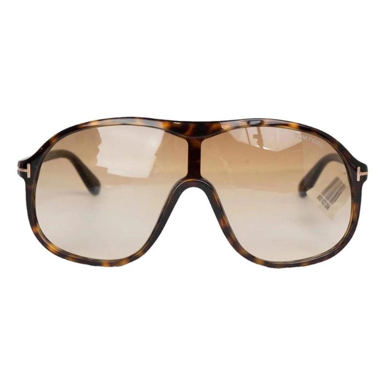 Tom Ford Drew Tortoise Oversized Aviator Sunglasses - Etsy