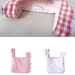 Gingham Shoulder Bag With Bow & Ribbon Decor Bow Bag - Etsy