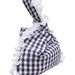 Gingham Shoulder Bag With Bow & Ribbon Decor Bow Bag - Etsy